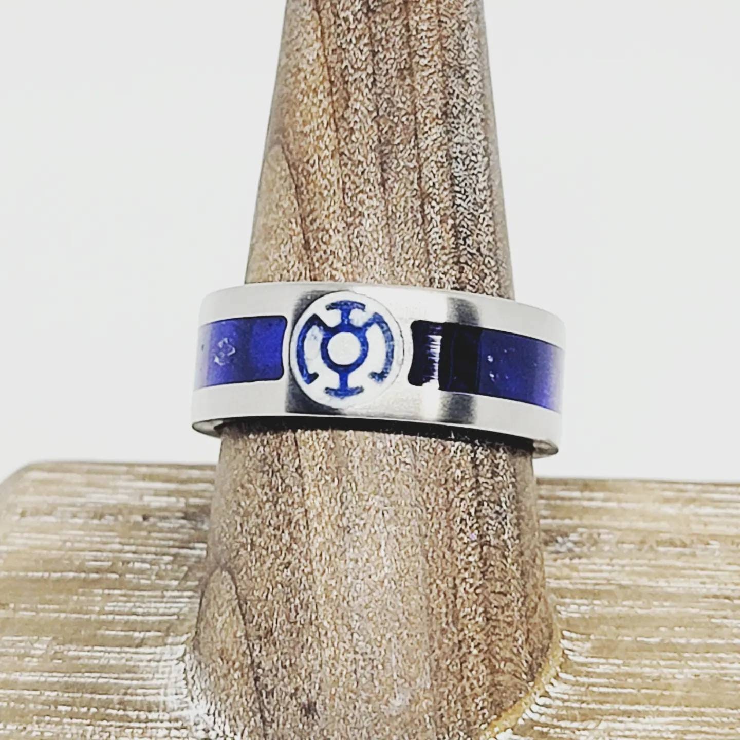 Blue Lantern's Light Glow Ring Hand-made to Order - Etsy