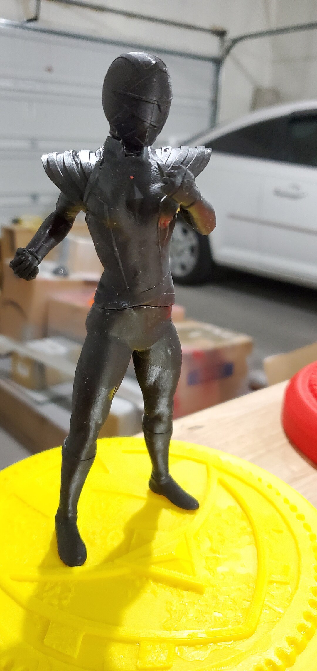 Yellow Omega Ranger Statue - Etsy