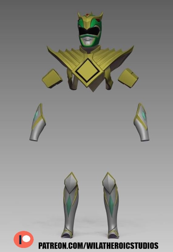 Power Rangers Armored Green Ranger