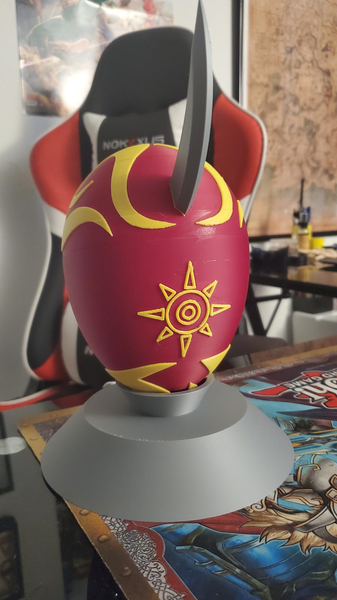 Digi Egg of Courage Lamp - Etsy