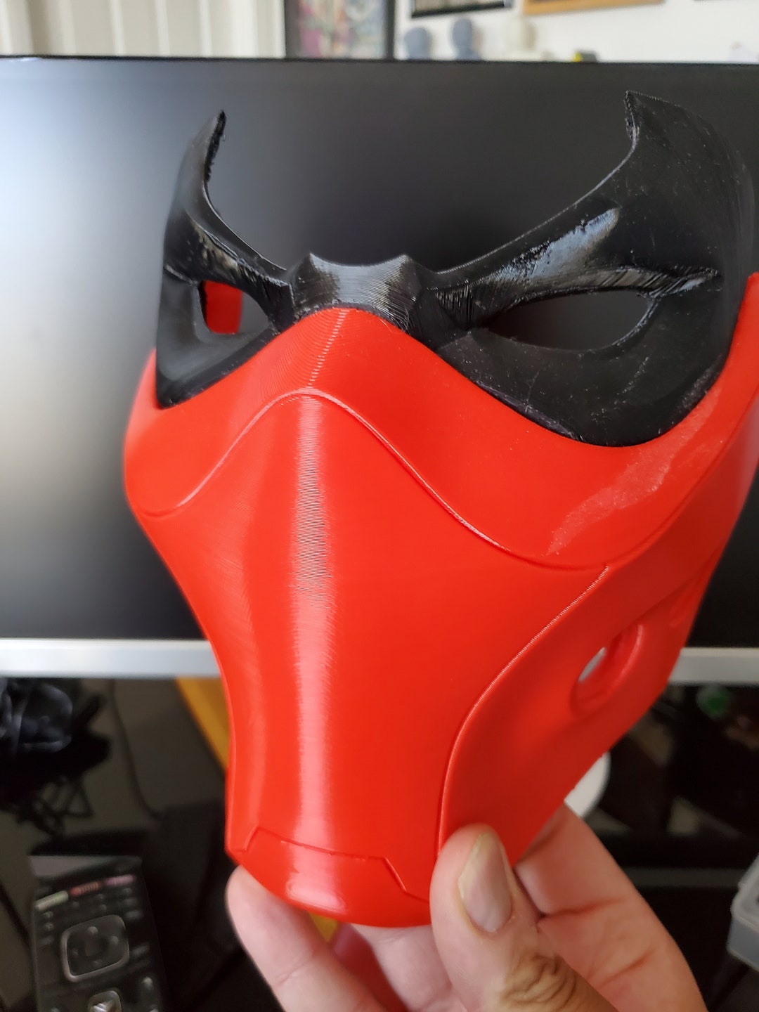 Red Outlaw Mask - Etsy