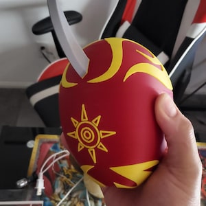 Digi Egg of Courage Lamp - Etsy