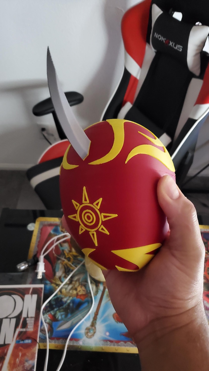 Digi Egg of Courage Lamp - Etsy