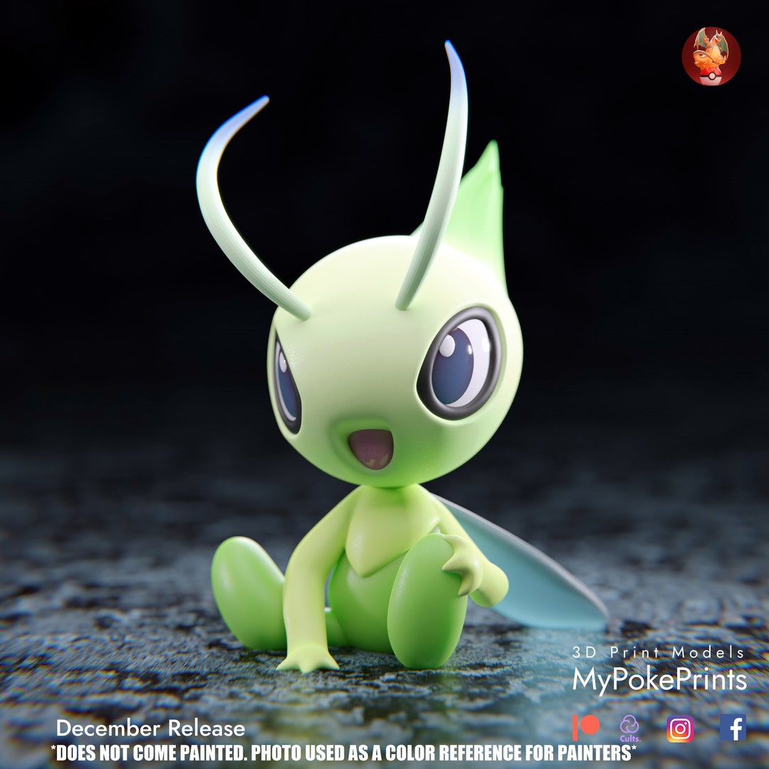 Poke-mini Celebi - Etsy