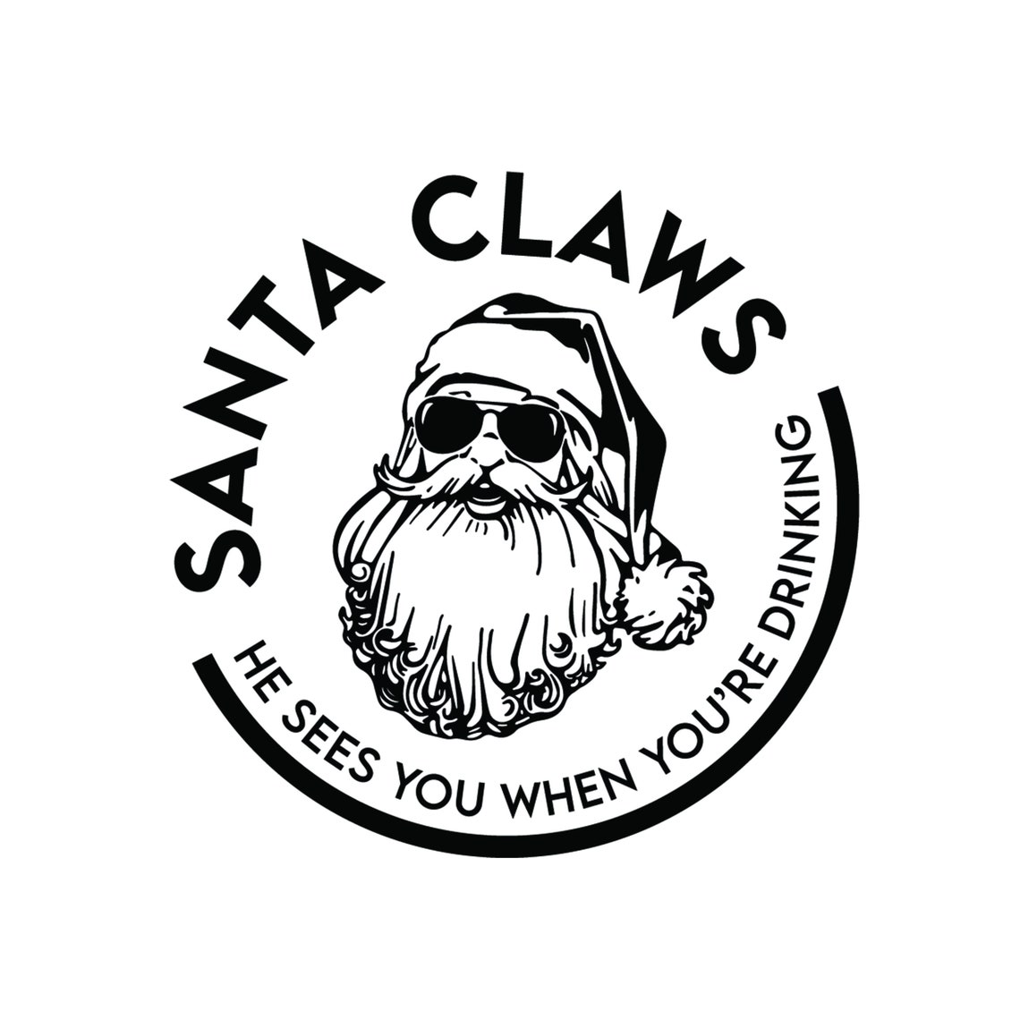 Santa Claws Instant Download *DIGITAL FILE* - Etsy