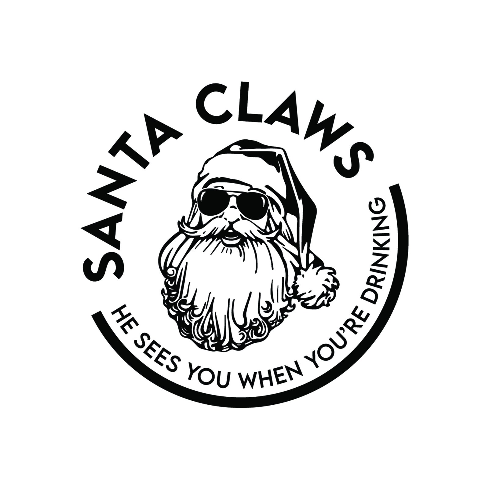 Santa Claws Instant Download *DIGITAL FILE* - Etsy