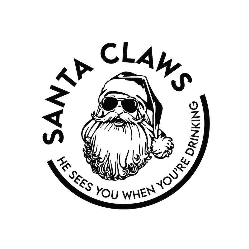 Santa Claws - Etsy
