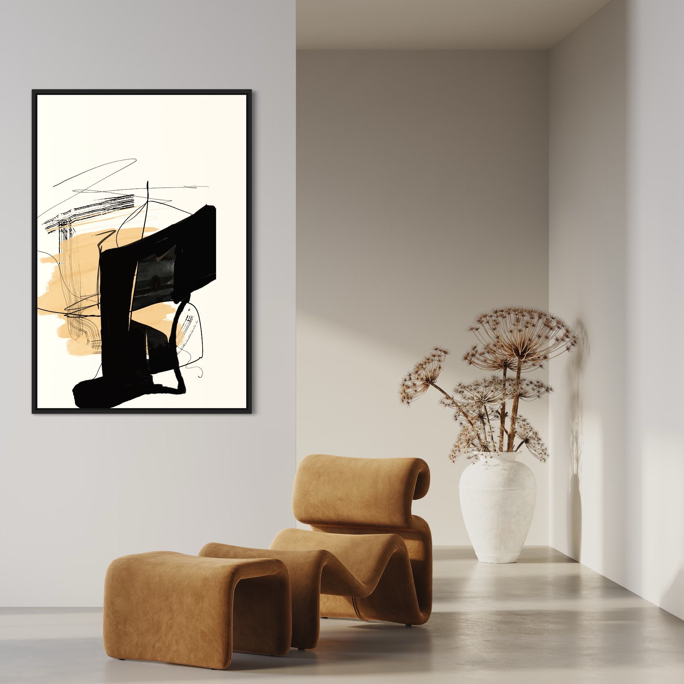 Minimalist Fine Line Printable Art for Wall Decor and - Etsy