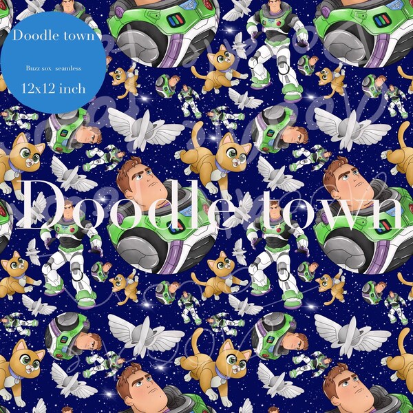 Buzz Lightyear Wrapping Paper - Etsy