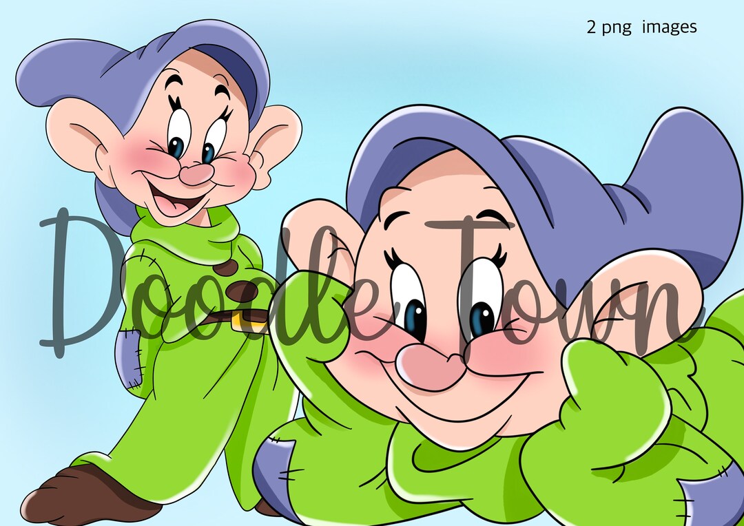 Dopey Clipart , Cute Dwarf Png , Dopey Png , Princess Clipart , Dopey ...
