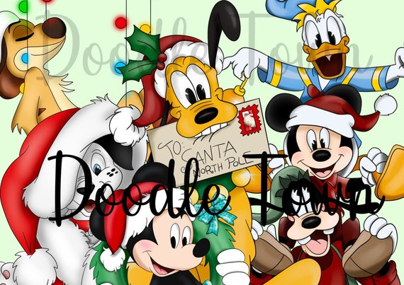 Disney Christmas Images Clip Art