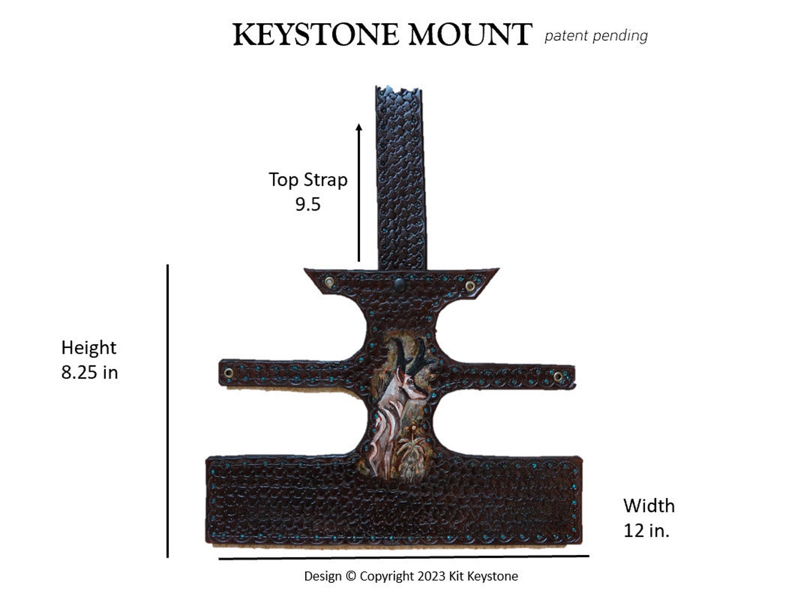 Euro Skull Mount DIY Kit Proghorn Antelope Tooled Painted on - Etsy