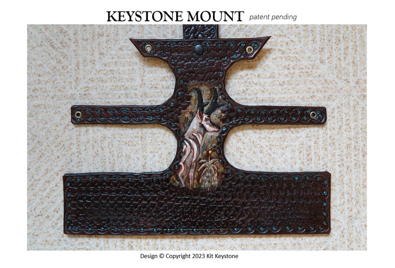 Euro Skull Mount DIY Kit Proghorn Antelope Tooled Painted on - Etsy