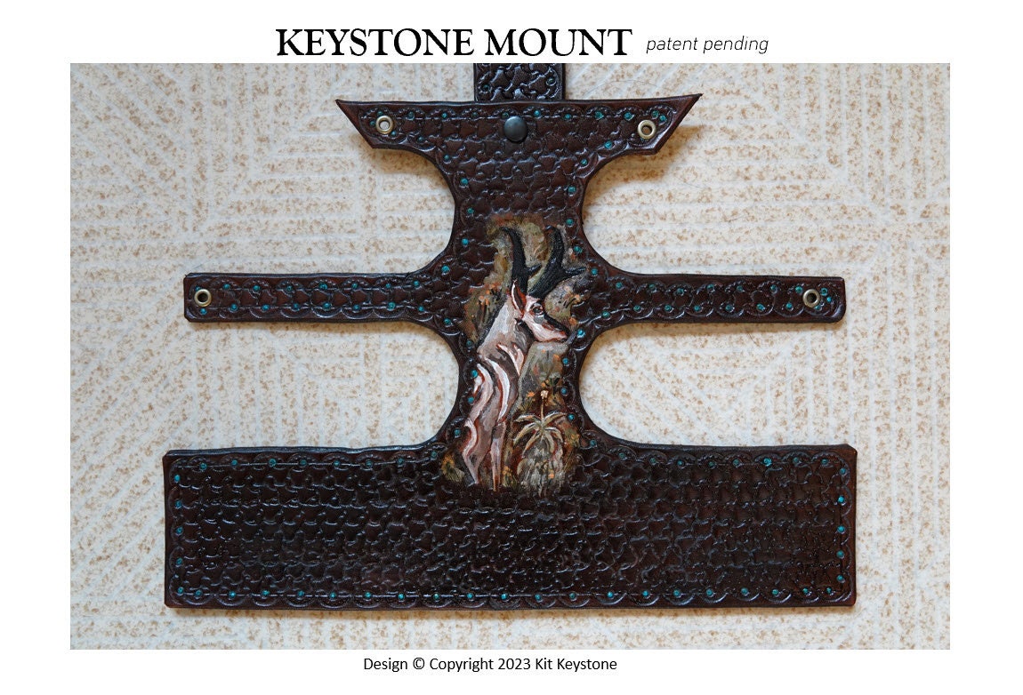 Euro Skull Mount DIY Kit Proghorn Antelope Tooled Painted on - Etsy