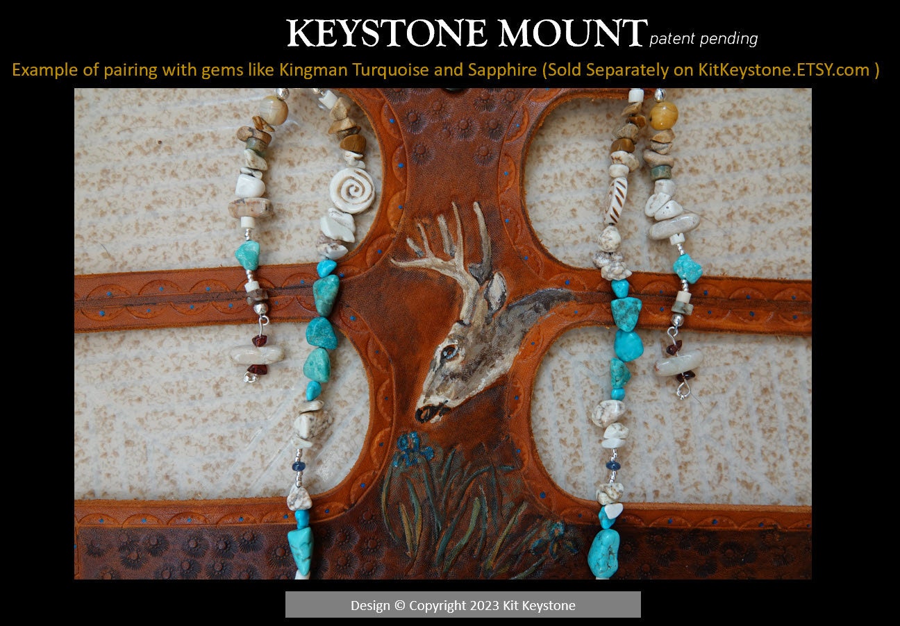 Euro Skull Mount DIY Kit, Whitetail Deer Tooled and Painted on Leather ...