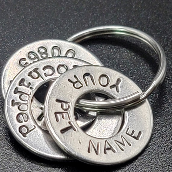 Microchip ID With Name for Your Pet - Etsy