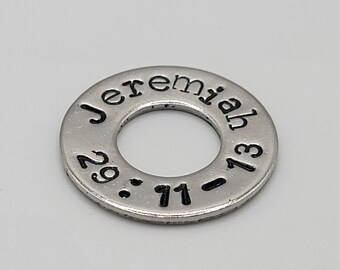 Stamped Washer - Etsy