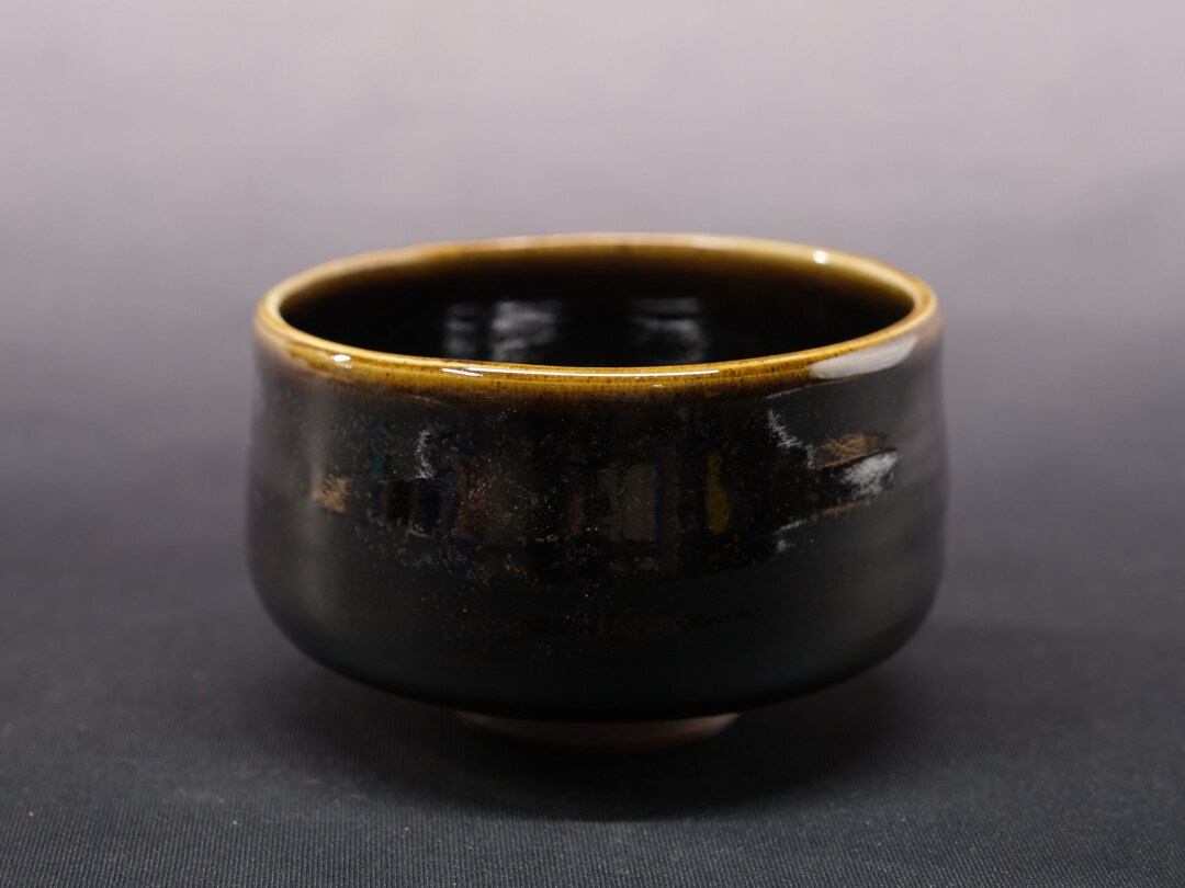Woodfired Tenmoku Chawan Tea Tea Bowl Tea Ceremony - Etsy