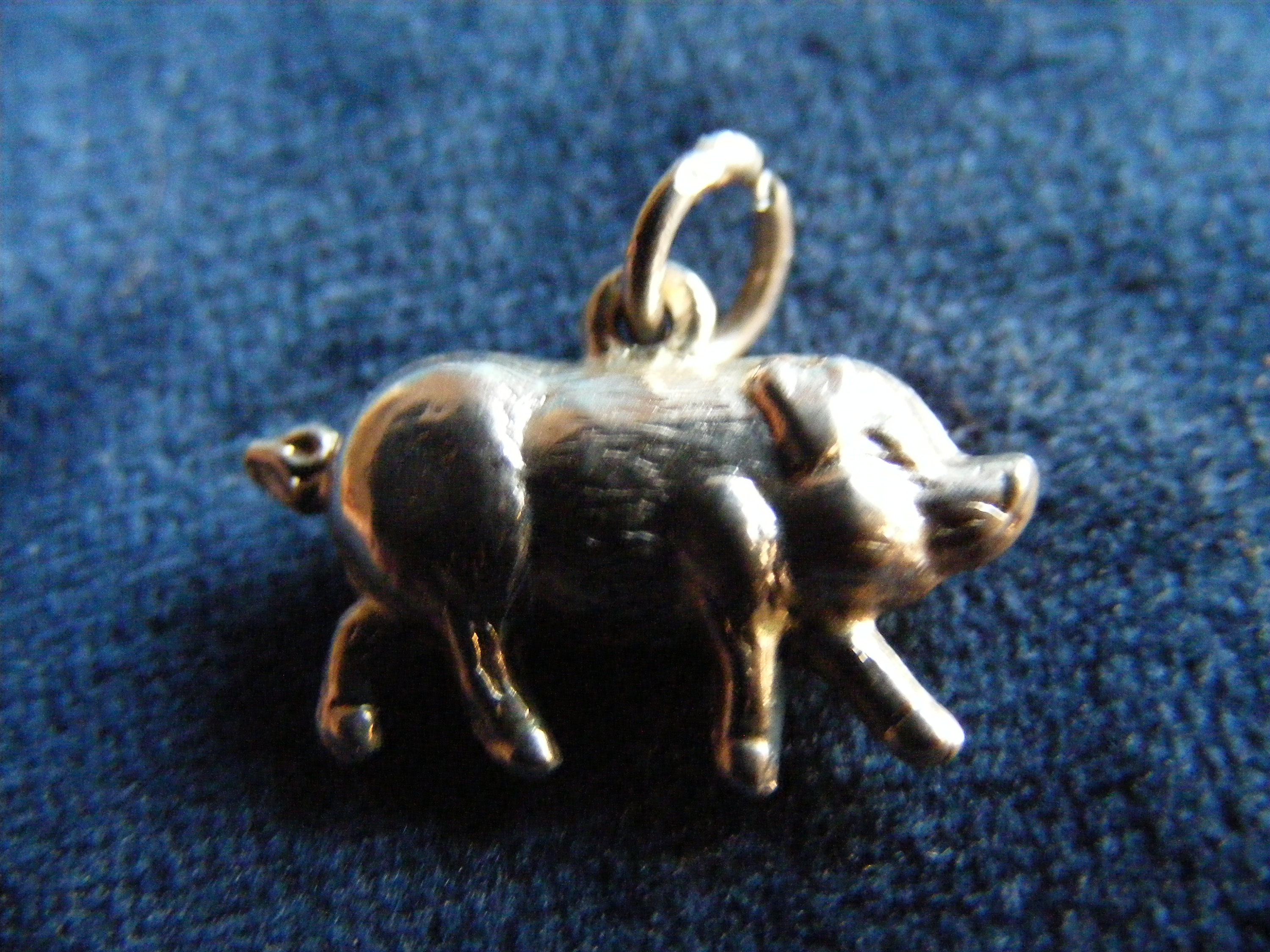 E Vintage Sterling Silver Charm Welsh Lady Setter Dog - Etsy