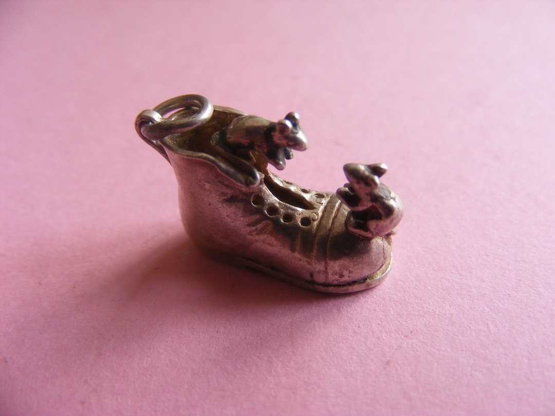 Nuvo Vintage Sterling Silver Charms Mice on an Old Boot (H) - Etsy