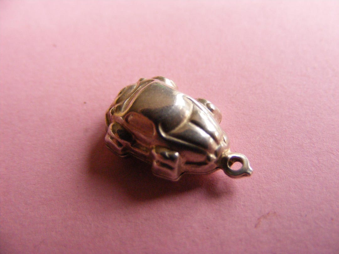 Vintage Sterling Silver Charm Puffed Car Charms Pendant 925 (O) - Etsy