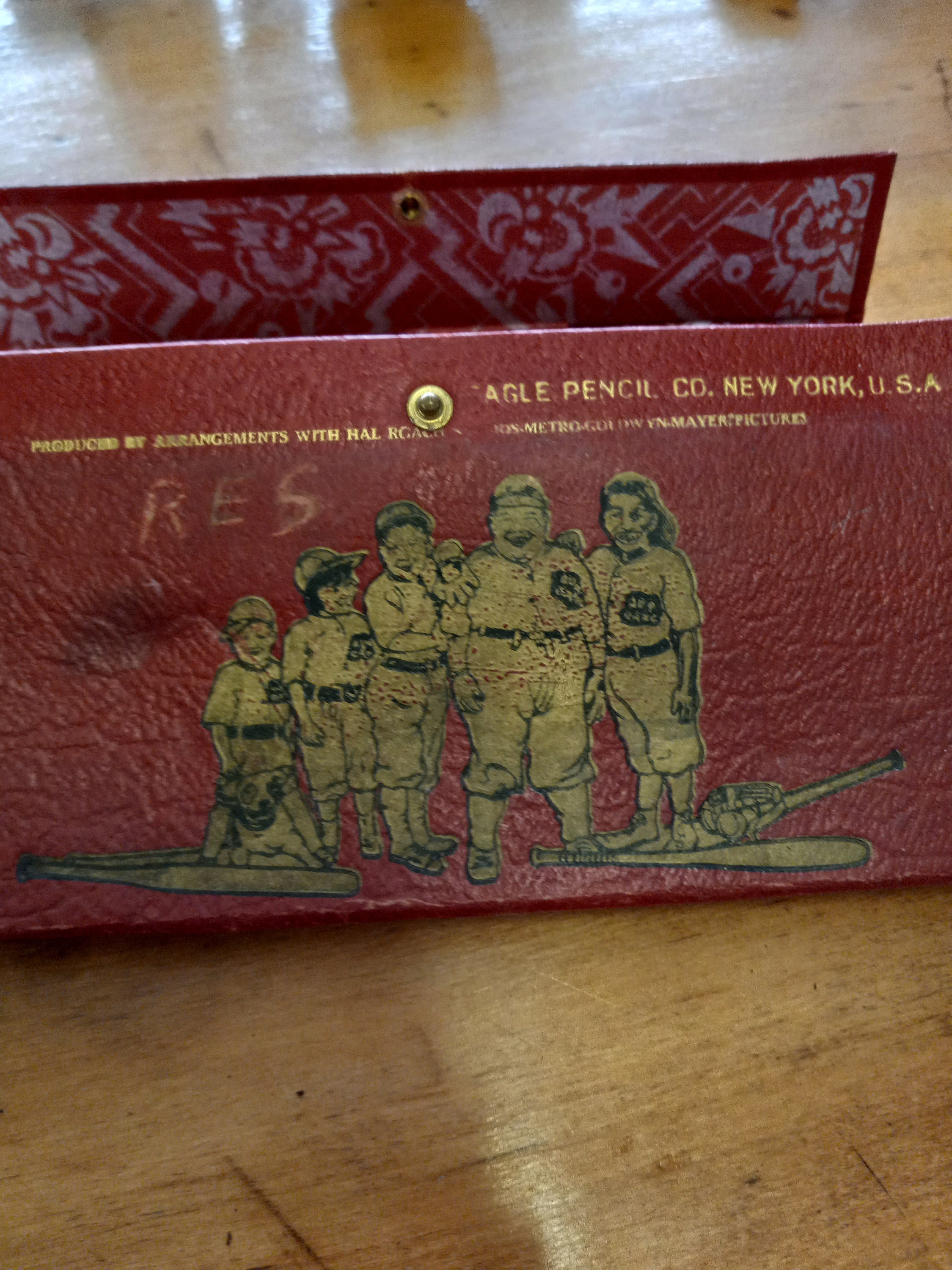 Our Gang Baseball Vintage Antique Pencil Case 1930s - Etsy