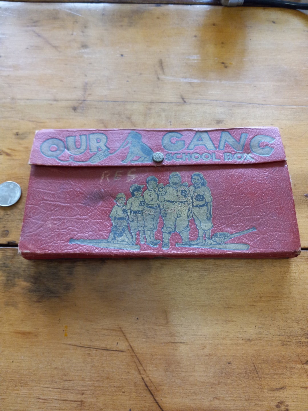 Our Gang Baseball Vintage Antique Pencil Case 1930s - Etsy