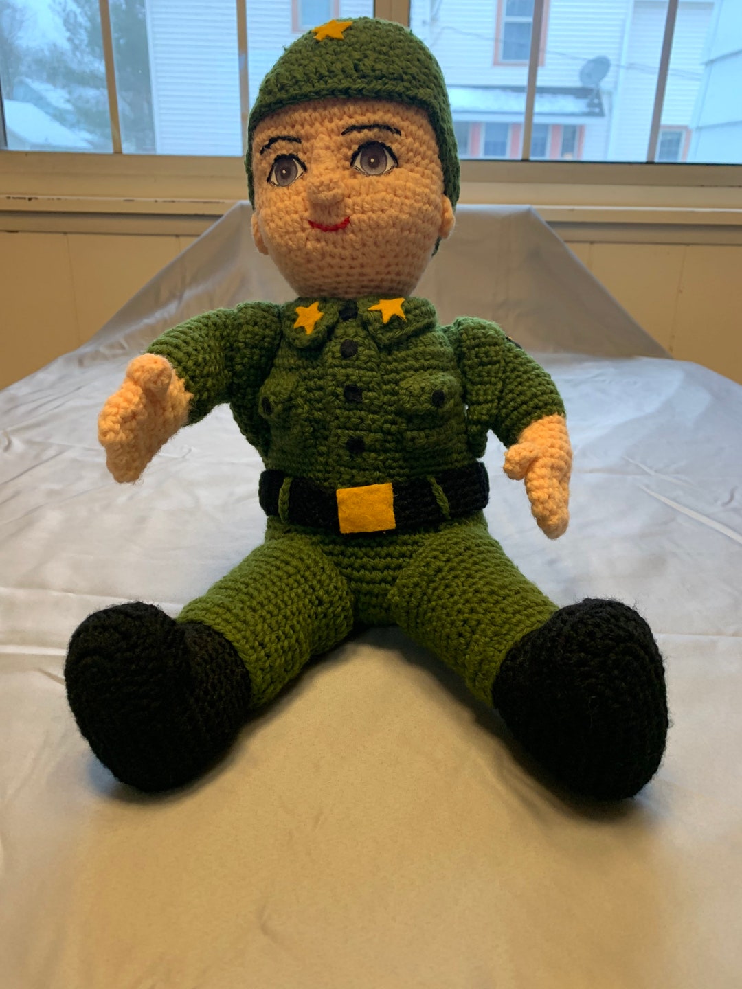 Chrochet Army Soldier - Etsy