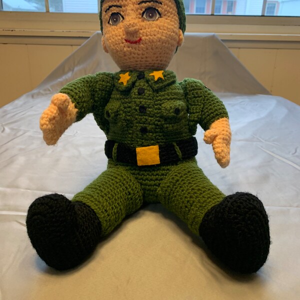 Army Soldier Crochet Pattern - Etsy