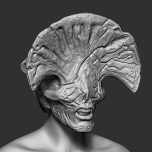 Hellboy Angel of Death Mask 3d Digital Download - Etsy