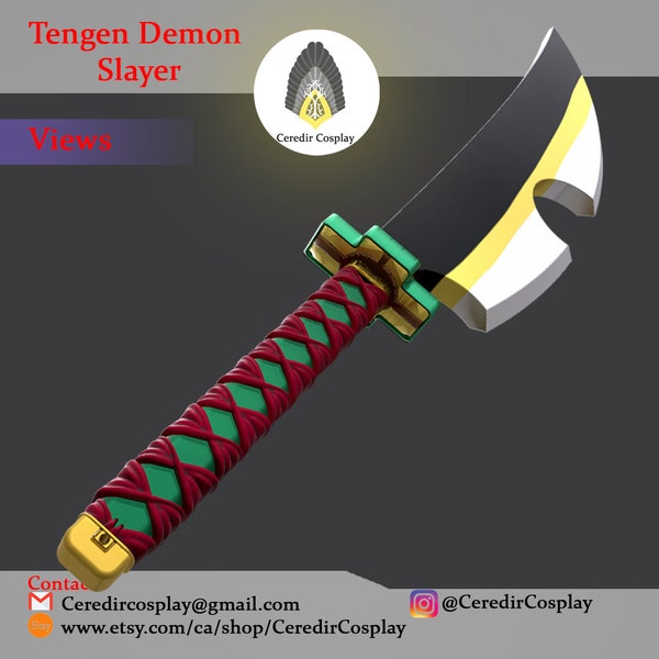 Tengen Uzui Sword - Etsy