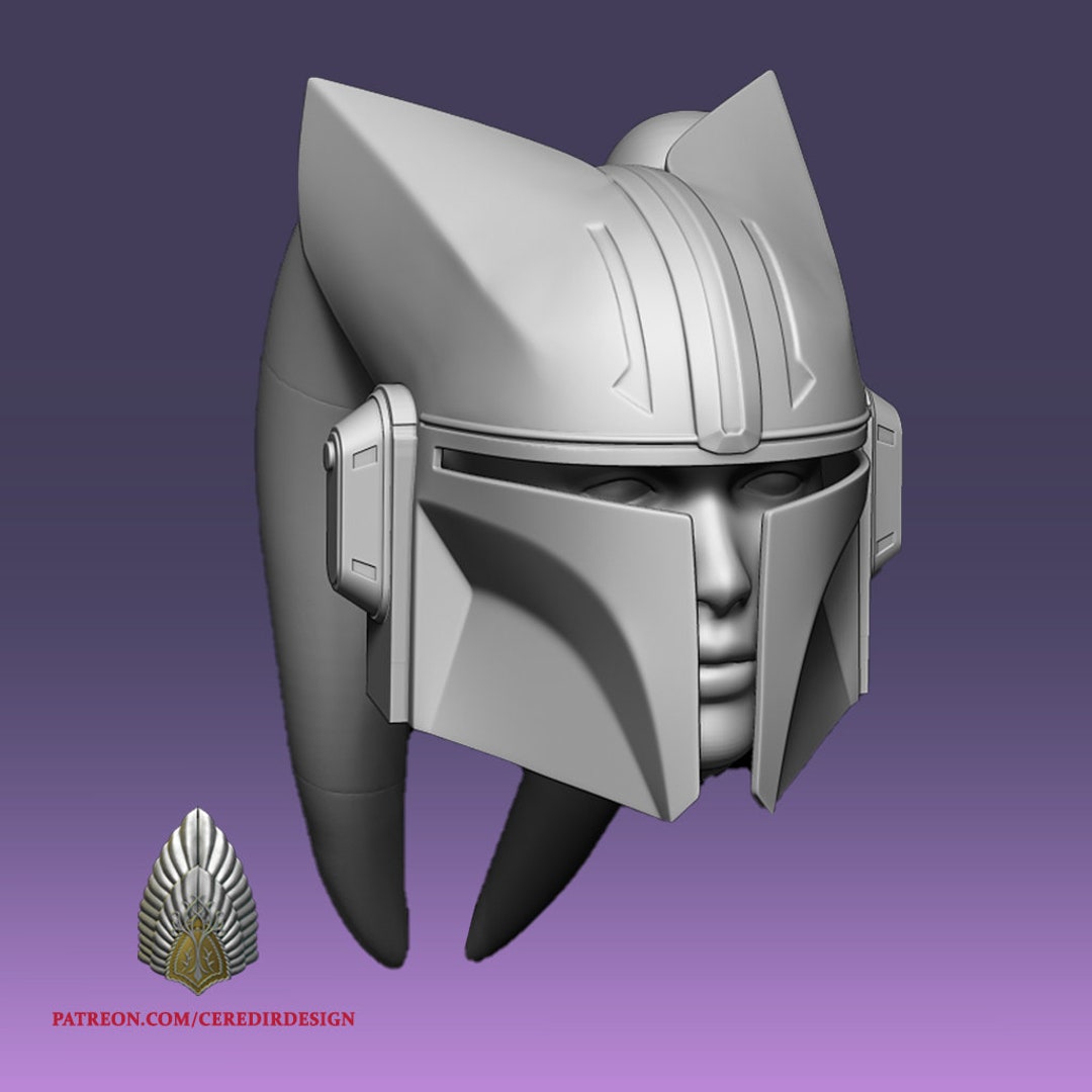 Mandalorian Ryloth Twilek Helmet 3d Digital Download - Etsy