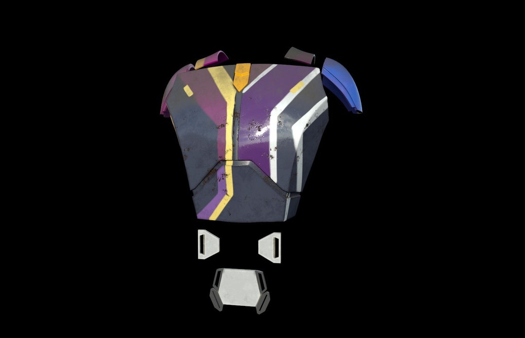 Sabine Wren Mandalorian Armor 3d Digital Download / Mandalorian Chest ...