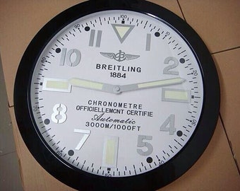 Breitling Clock | Etsy UK