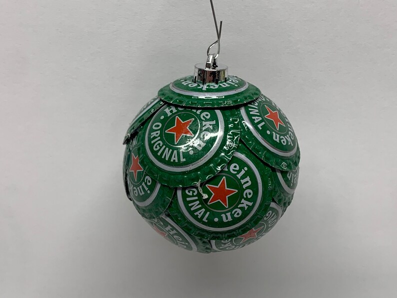 Heineken Beer Green Bottle Cap Ornament - Etsy