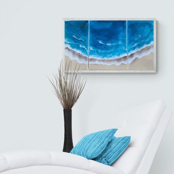 Beach Triptych - Etsy