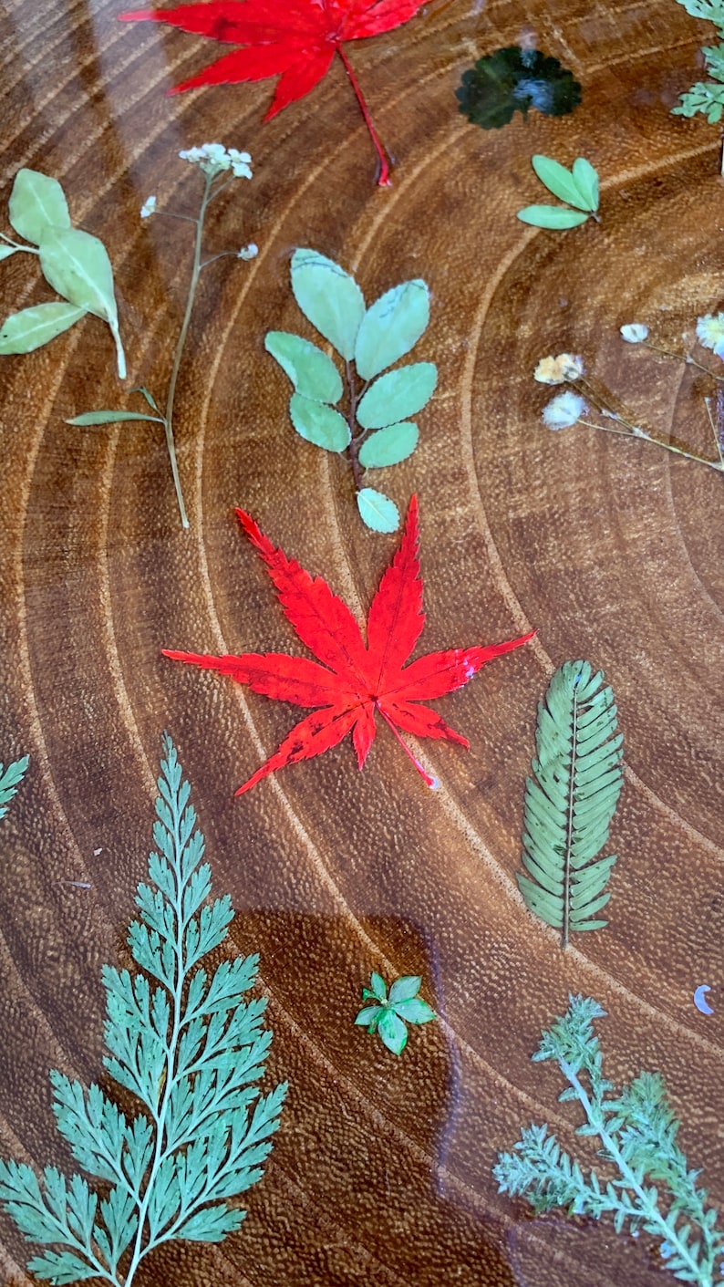 SMALL RESIN TABLE Epoxy Garden Table Epoxy Coffee Table - Etsy