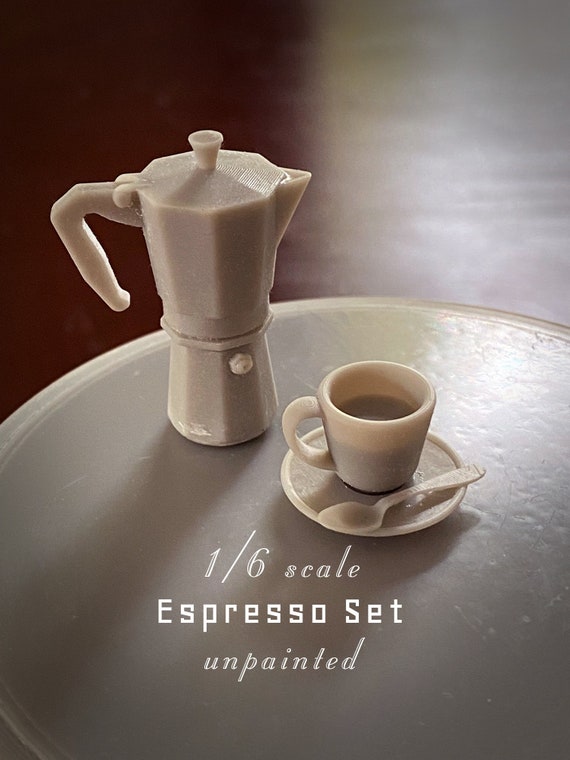 1/6 Scale Retro Café / Bistro Espresso Set for Barbie | Etsy