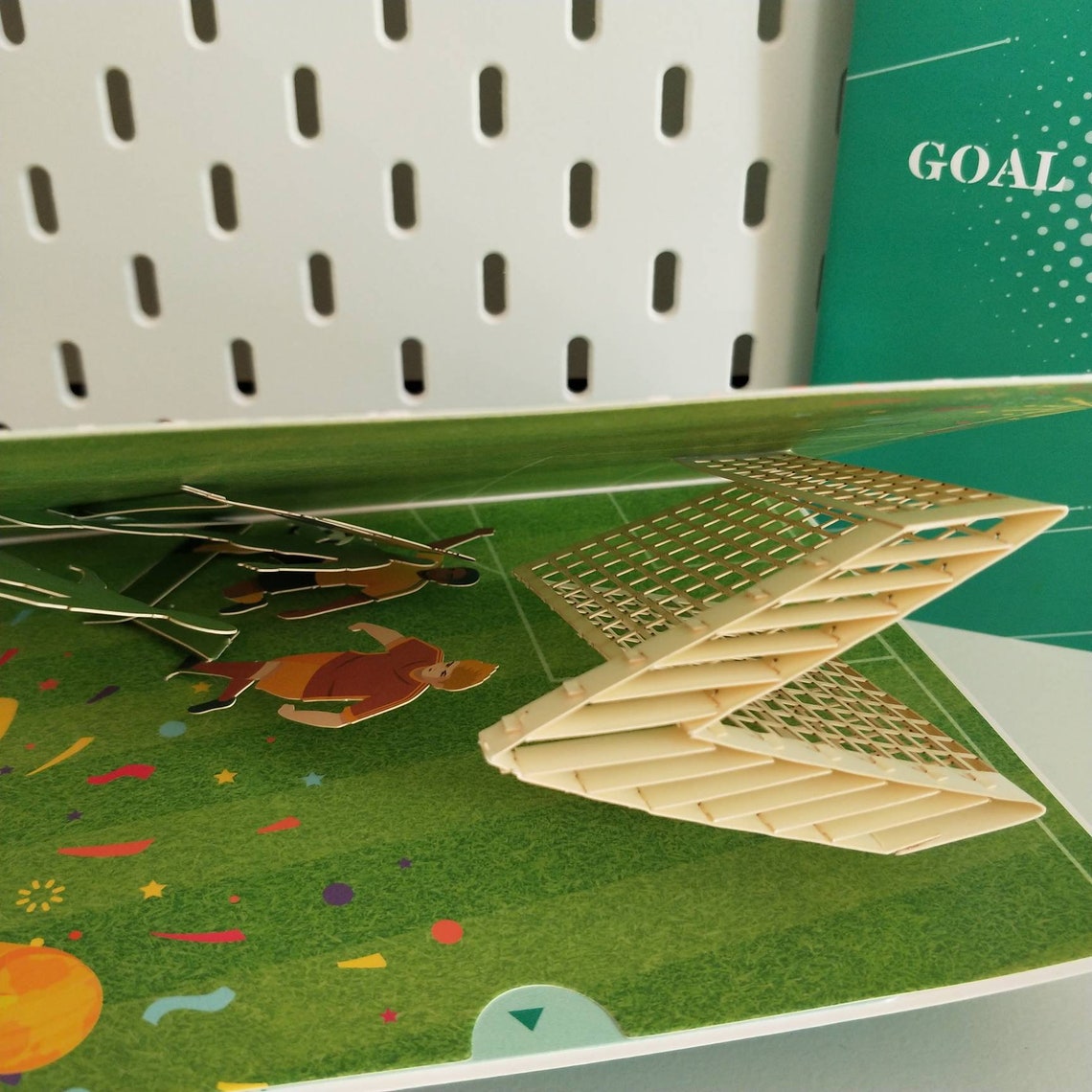 Football Match Pop up 3D Card for Fun Birthday Father's - Etsy UK