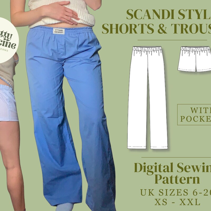 Scandi Embroidery Pattern - Etsy