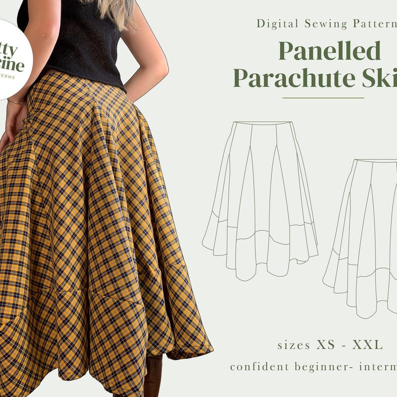 6 Panel Skirt Panel - Etsy UK