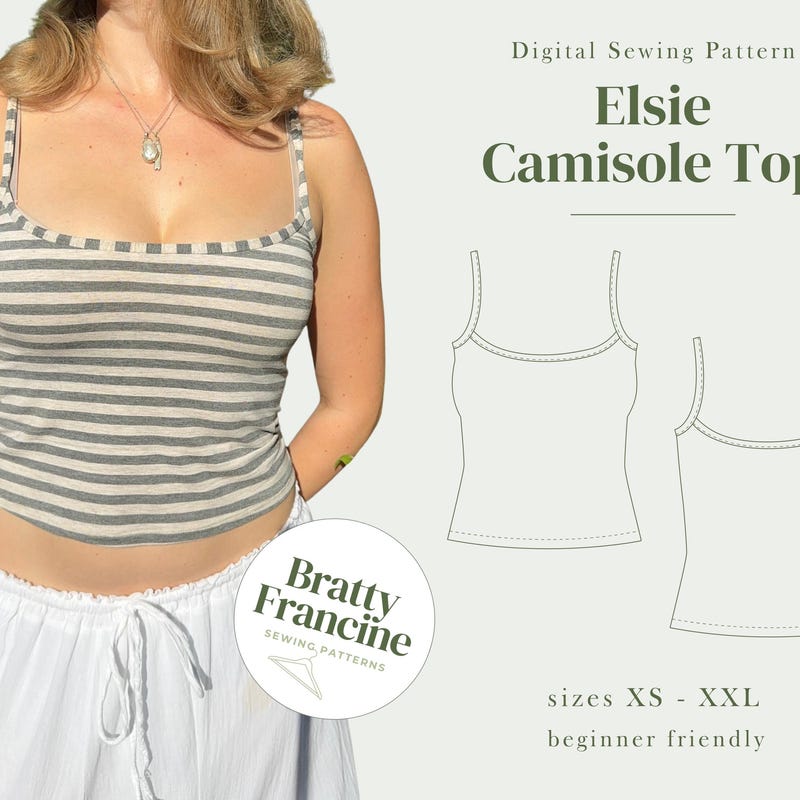 Camisole Pattern - Etsy