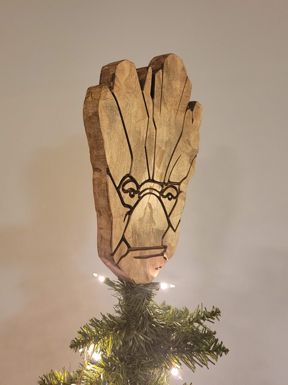 Groot Tree Topper - Etsy