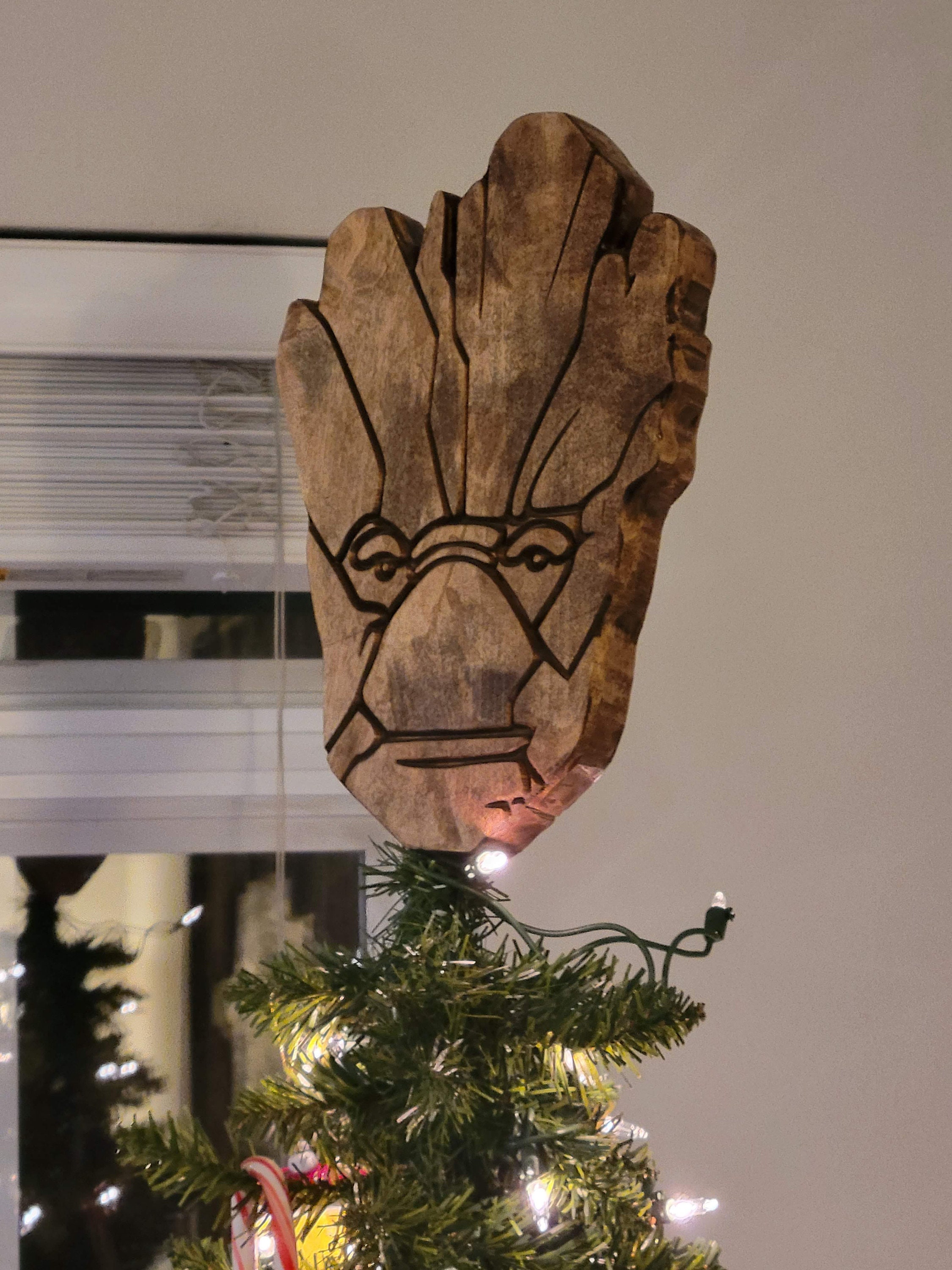 Groot Tree Topper - Etsy