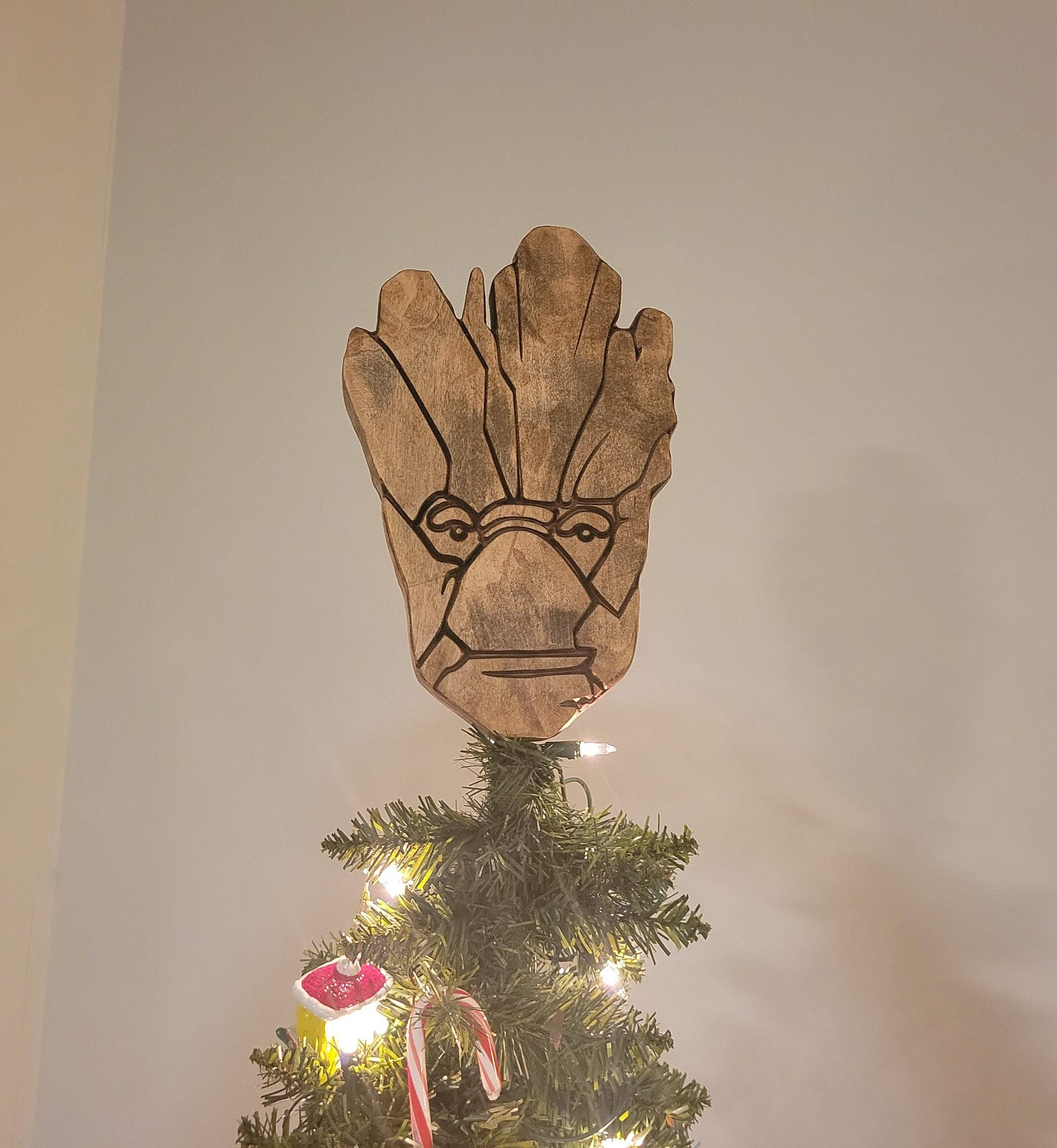 Groot Tree Topper - Etsy