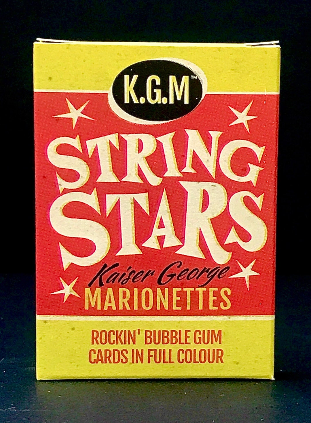 Bubblegum Cards - Rock and Roll - String Stars - Etsy