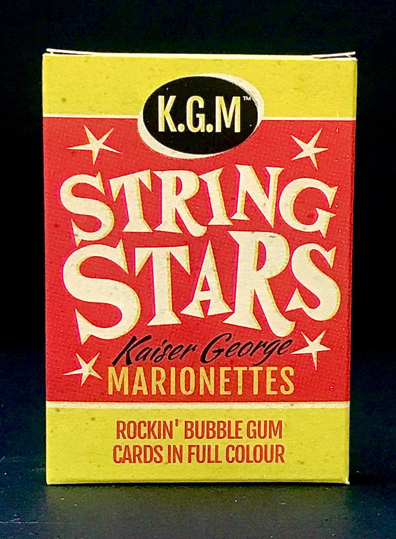 Bubblegum Cards - Rock and Roll - String Stars - Etsy