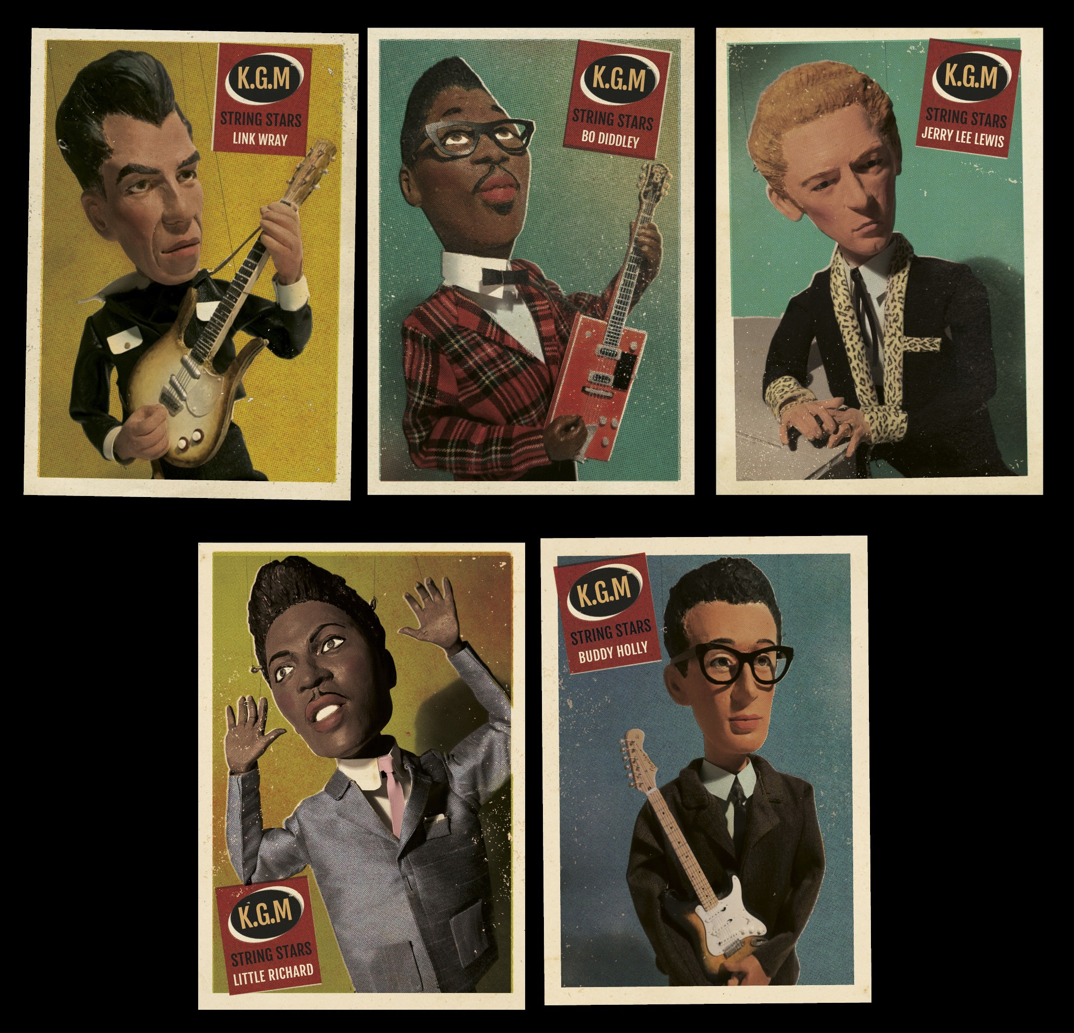 Bubblegum Cards - Rock and Roll - String Stars - Etsy