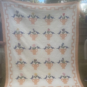 Nancy Page Garden Bouquet Quilt-signed 1932 - Etsy