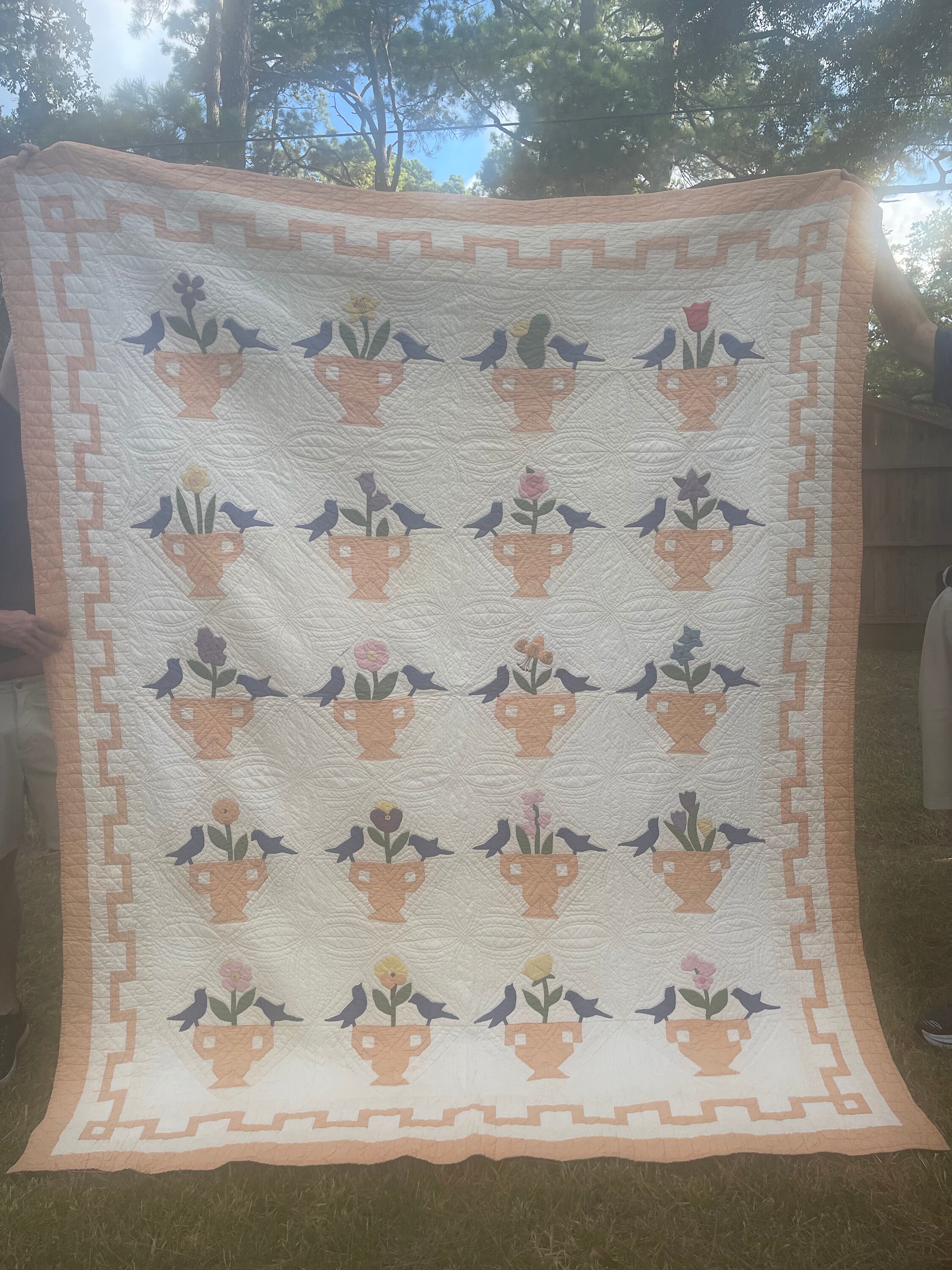 Nancy Page Garden Bouquet Quilt-signed 1932 - Etsy